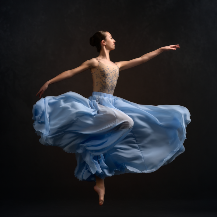 Photoshoot Flying Skirt / Double Circle Skirt / Ballet Pull On Maxi Sk ...